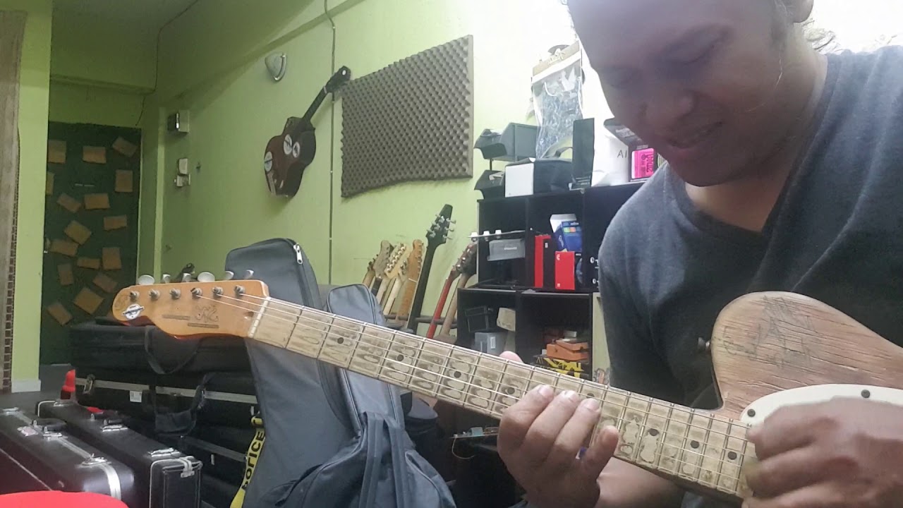 Skali skala main gitar sendiri gitar sx - YouTube