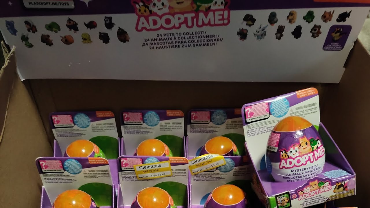 opening adopt me series 4 eggs IRL from adopt me on Roblox - YouTube