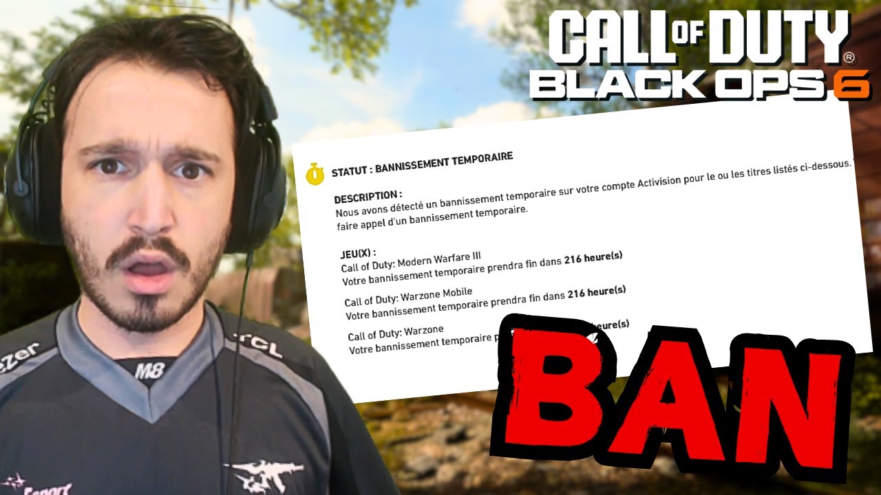 JE SUIS BAN DE LA BETA DE BO6 - YouTube