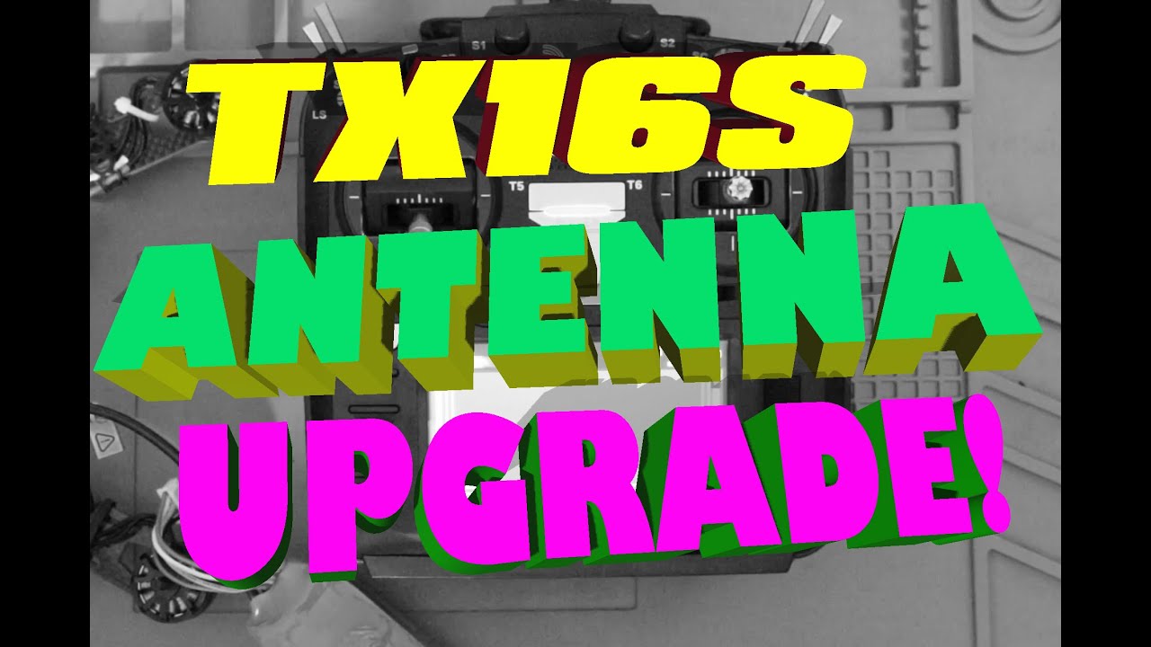 TX16S Antenna Upgrade - Worth it? We Range Test to See - YouTube