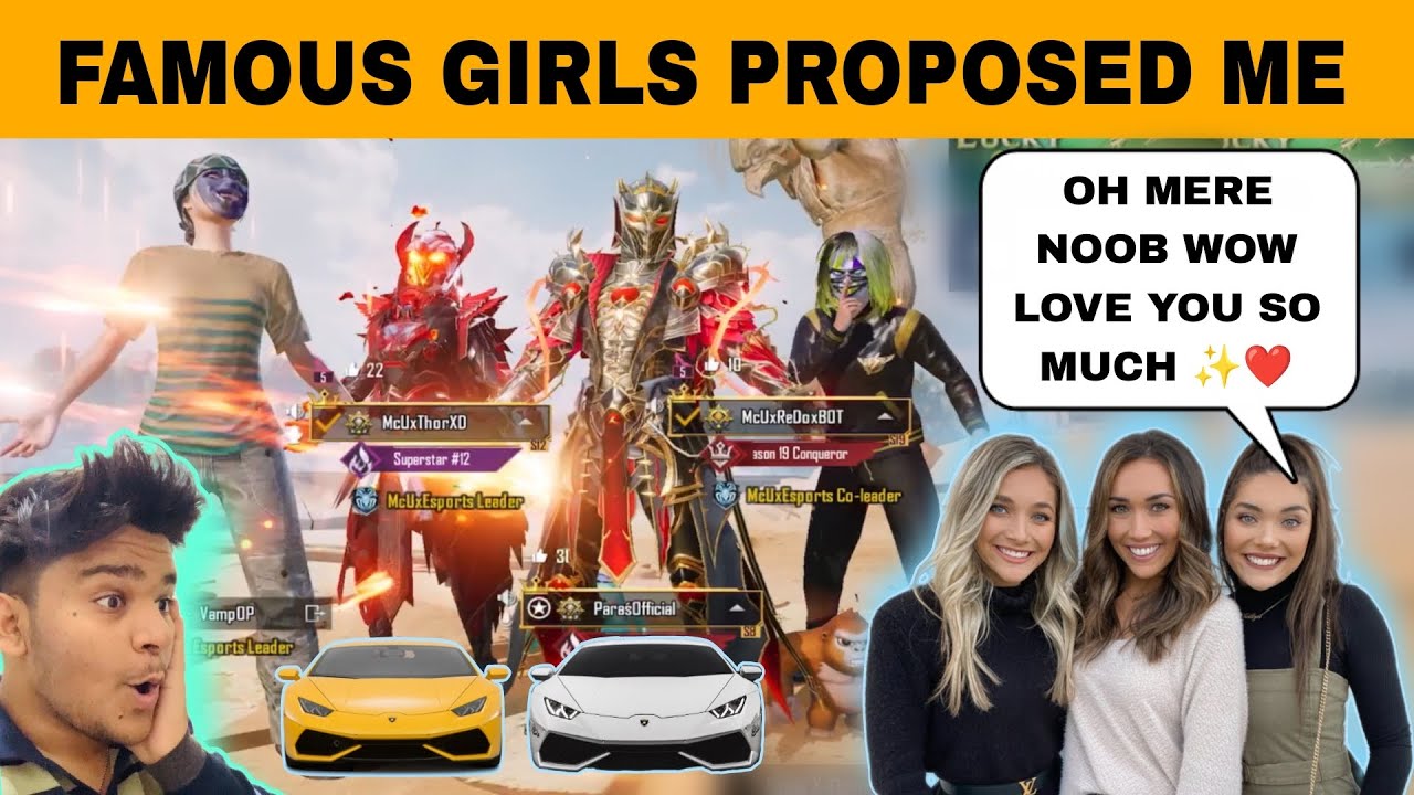 Random 3 Cutest Youtuber Girl Flirted With Me Infront of Her Girlfriend ...