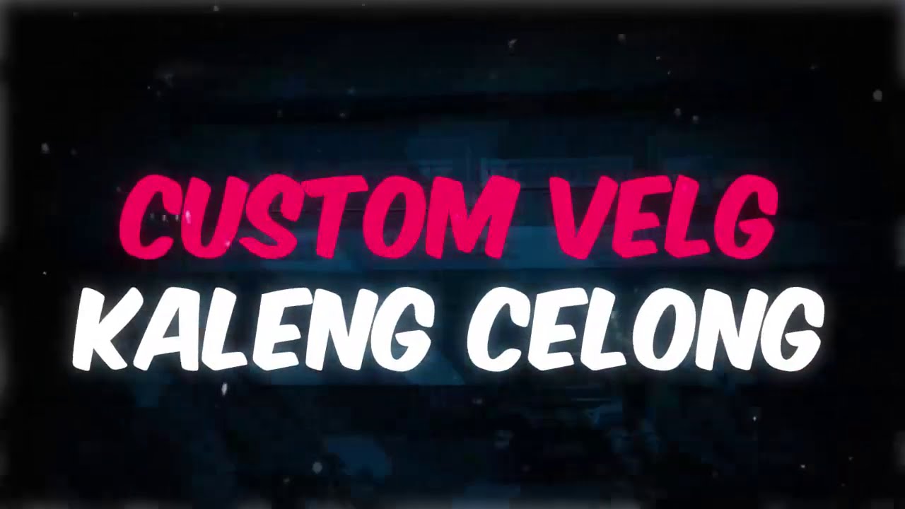 Modifikasi Velg Kaleng Menjadi Celong - YouTube