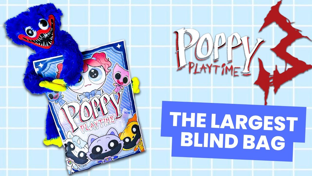 [💜paper diy💜] Making Poppy Playtime Chapter 3 the LARGEST blind bag ...