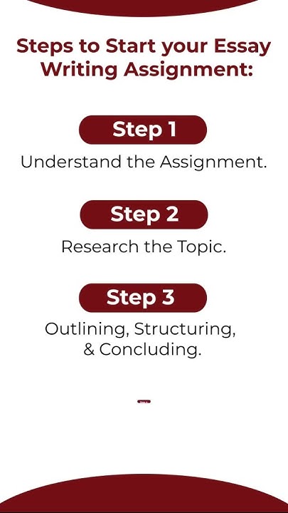 Essay Writing Assignment - YouTube