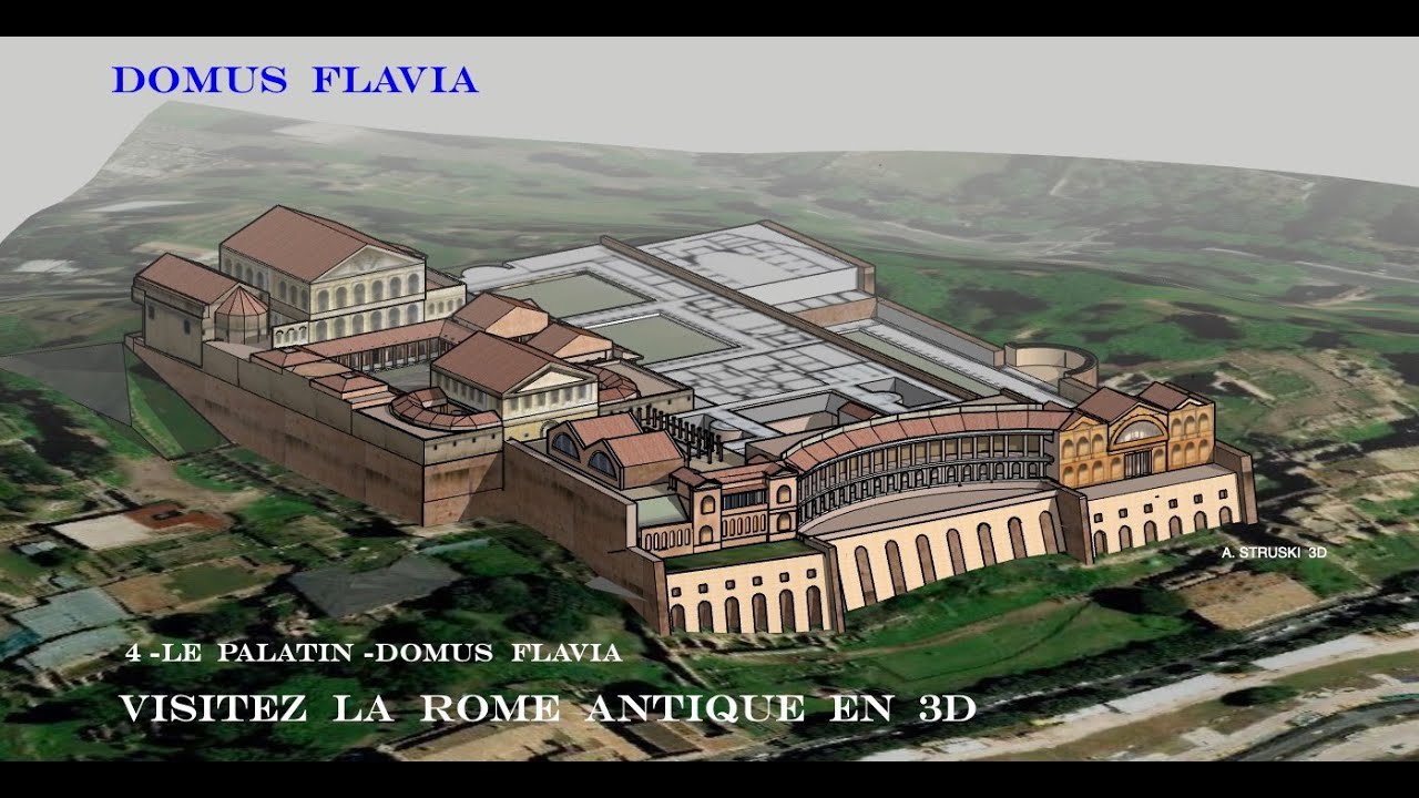 ROME ANTIQUE Domus Augustana ,DOMUS FLAVIA LE PALATIN. - YouTube