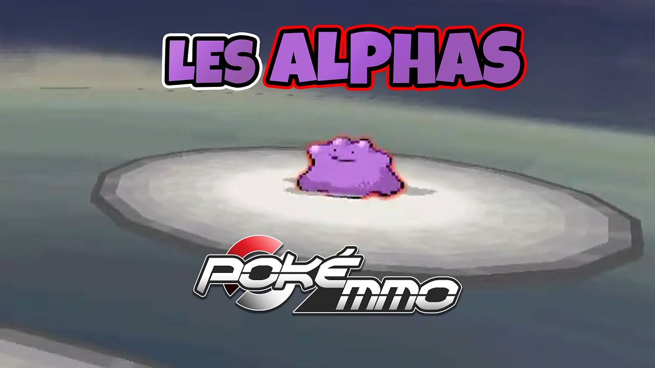 TOUT savoir sur les ALPHAS dans PokéMMO (Capture, Breeding...) - YouTube