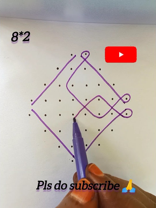 82simple Rangoli Design For Beginners Easy Rangoli Design Daily Rangoli Design Viral Youtube
