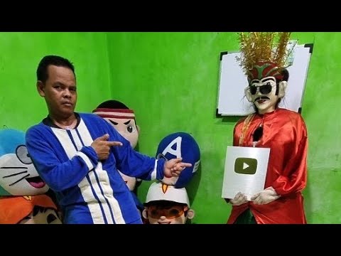 Badut TeleBadut Unboxing Silver Play Button - YouTube