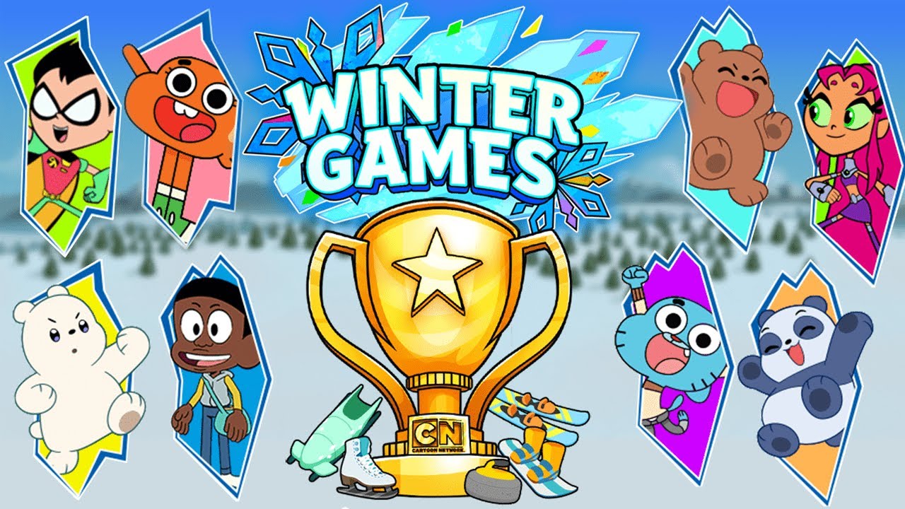 Teen Titans Go: Winter Games - The Cold Doesn't Bother Robin (CN Games ...