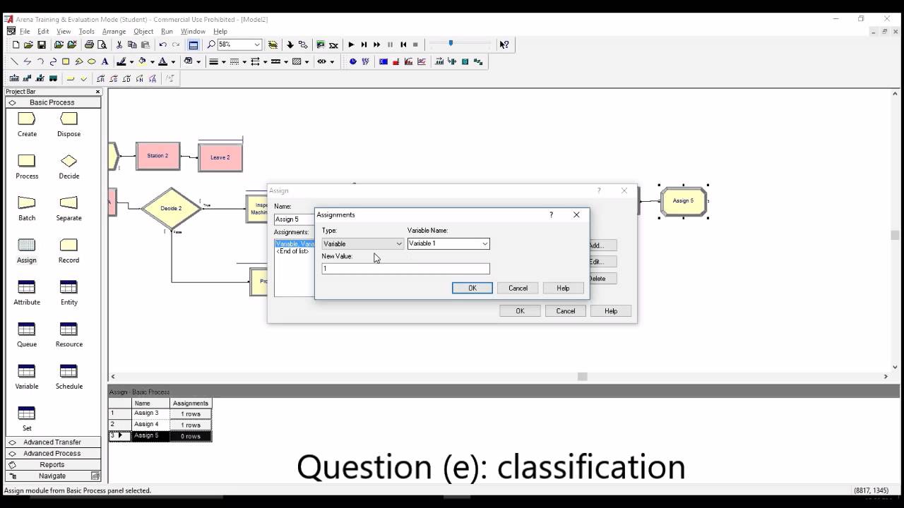 Simulation with Arena: a Practice Exam Model - YouTube