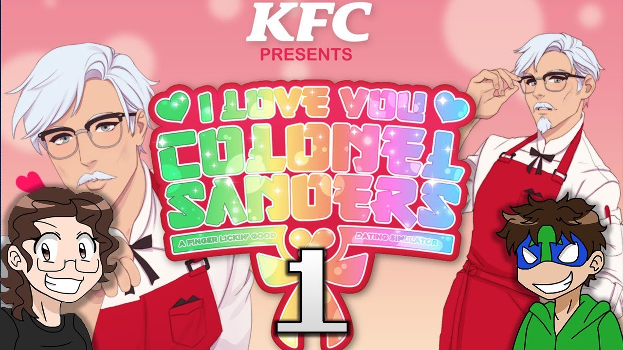 THE KFC DATING GAME?!?! - I Love You, Colonel Sanders! (Part 1) - YouTube