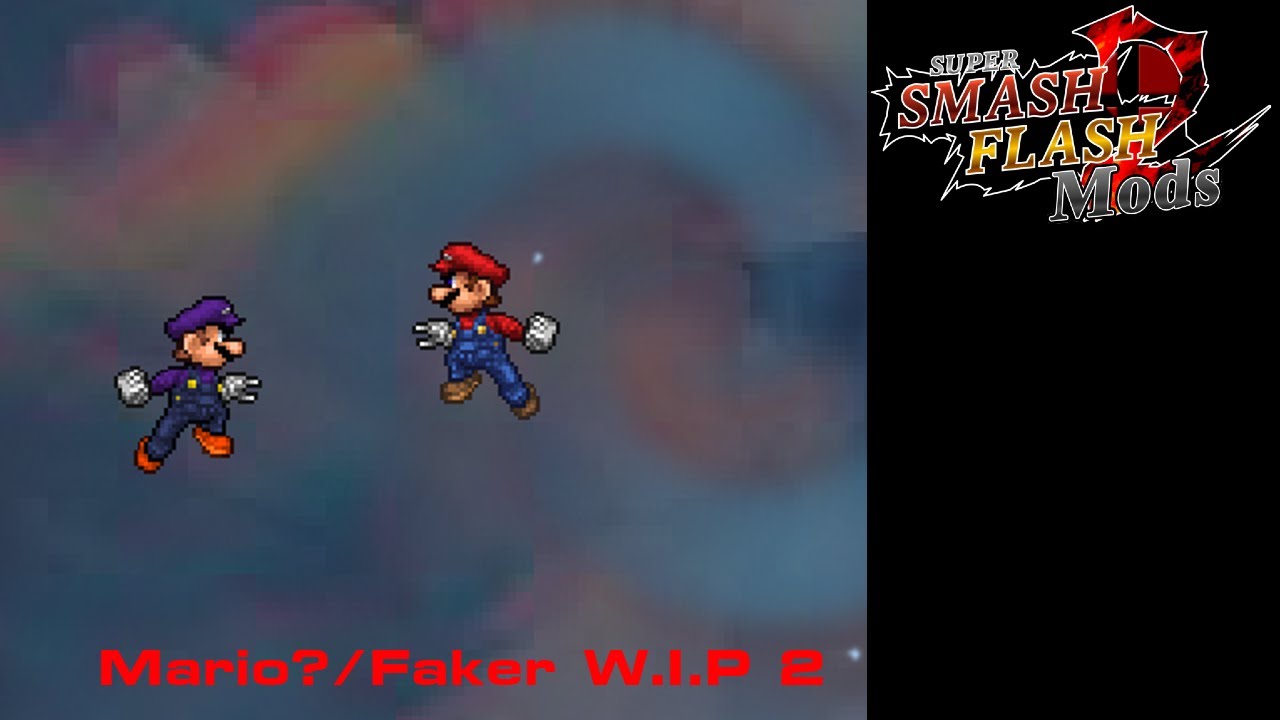SSF2 Mods: Mario?/Faker W.I.P 2 + Stage - YouTube