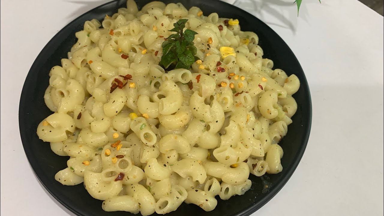 CHESSE MACARONI PASTA 5 मिनट मे बनाए||quick and easy pasta recipe - YouTube