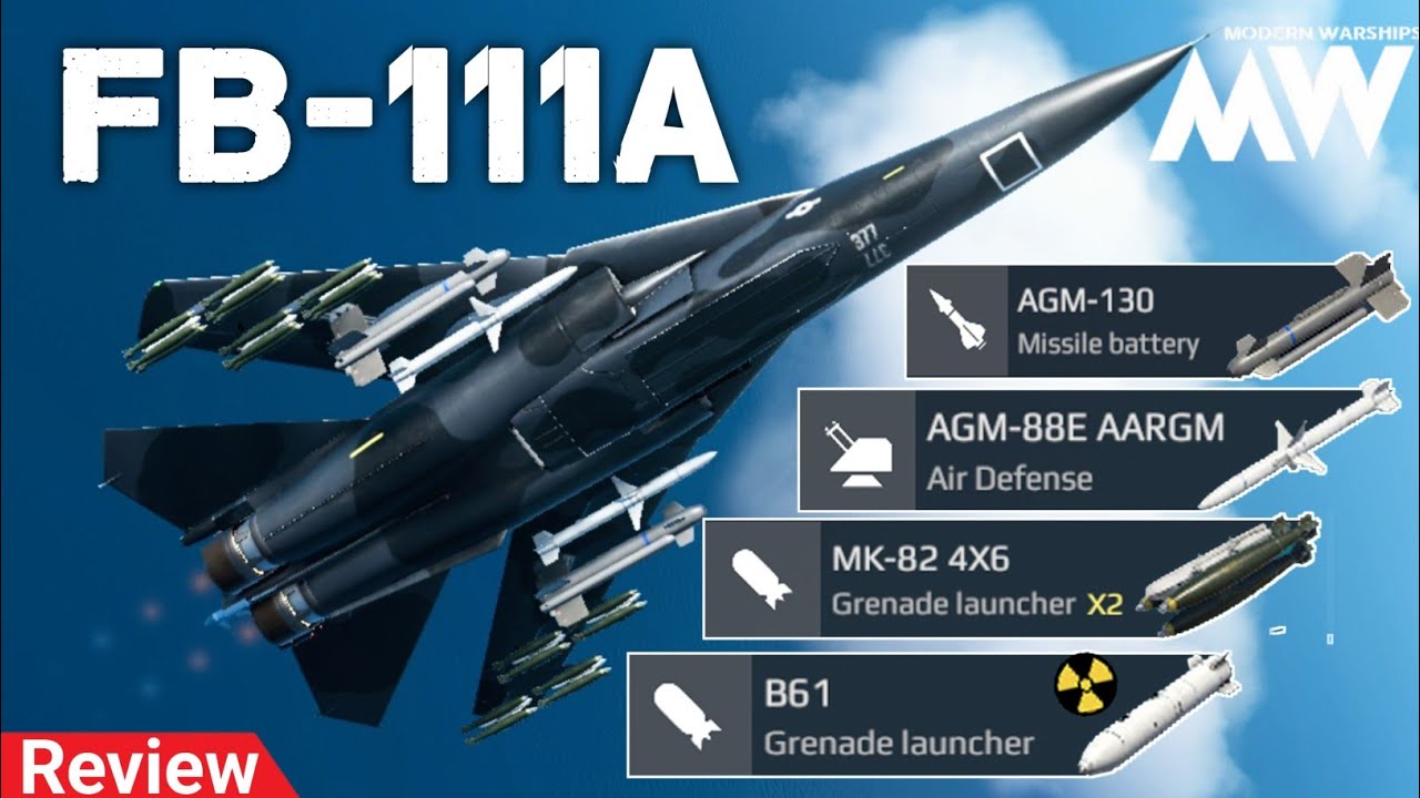 FB-111A New Strike Fighter Modern Warships - Night Strike Bundle 🔥 ...