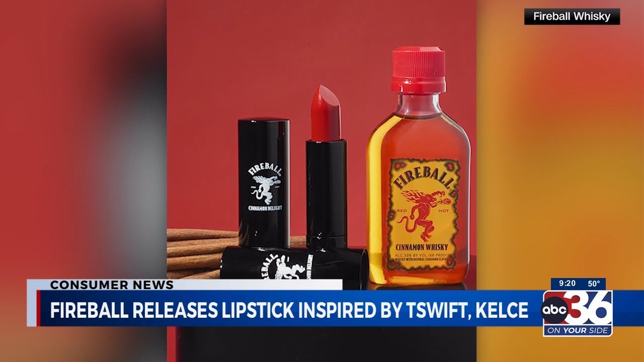 Fireball Cinnamon Whiskey Releases Fireball Cinnamon Delight Lipstick ...