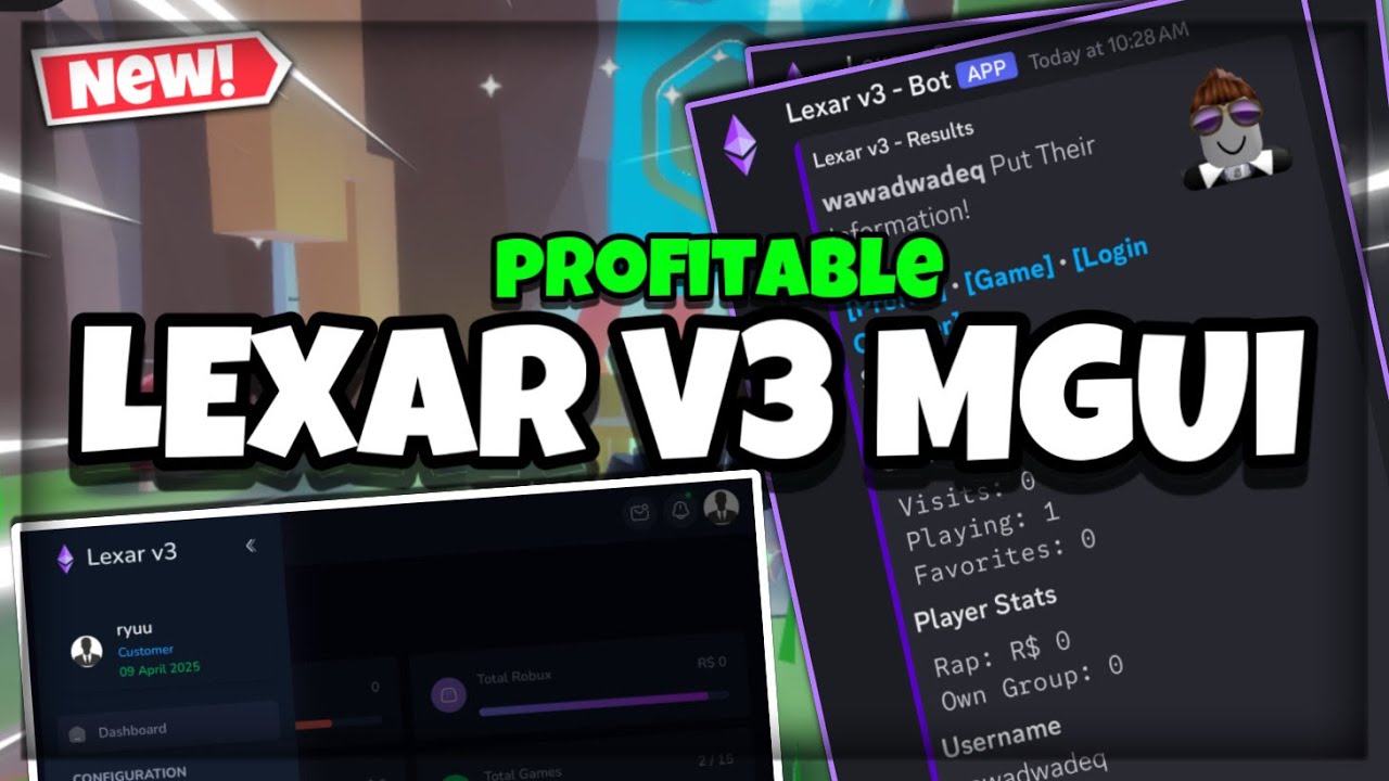 Lezar V3 MGUI *PROFITABLE* Roblox Phishing Game WITH SO MANY FEATURES!! - YouTube