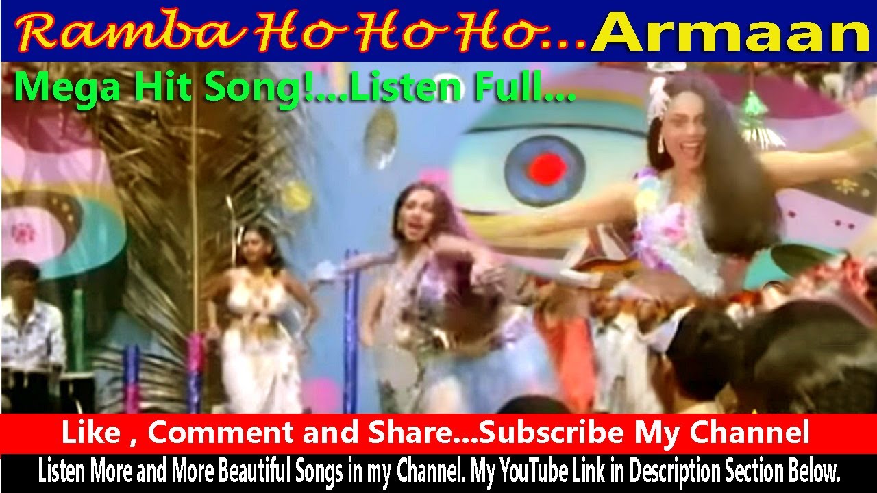 Ramba Ho Ho Ho Song | Armaan | Superhit Song | Hits Of Usha Uthup ...