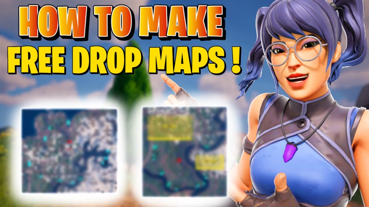 How to make a Free Professional Drop Map in under 10 Minutes ! - YouTube
