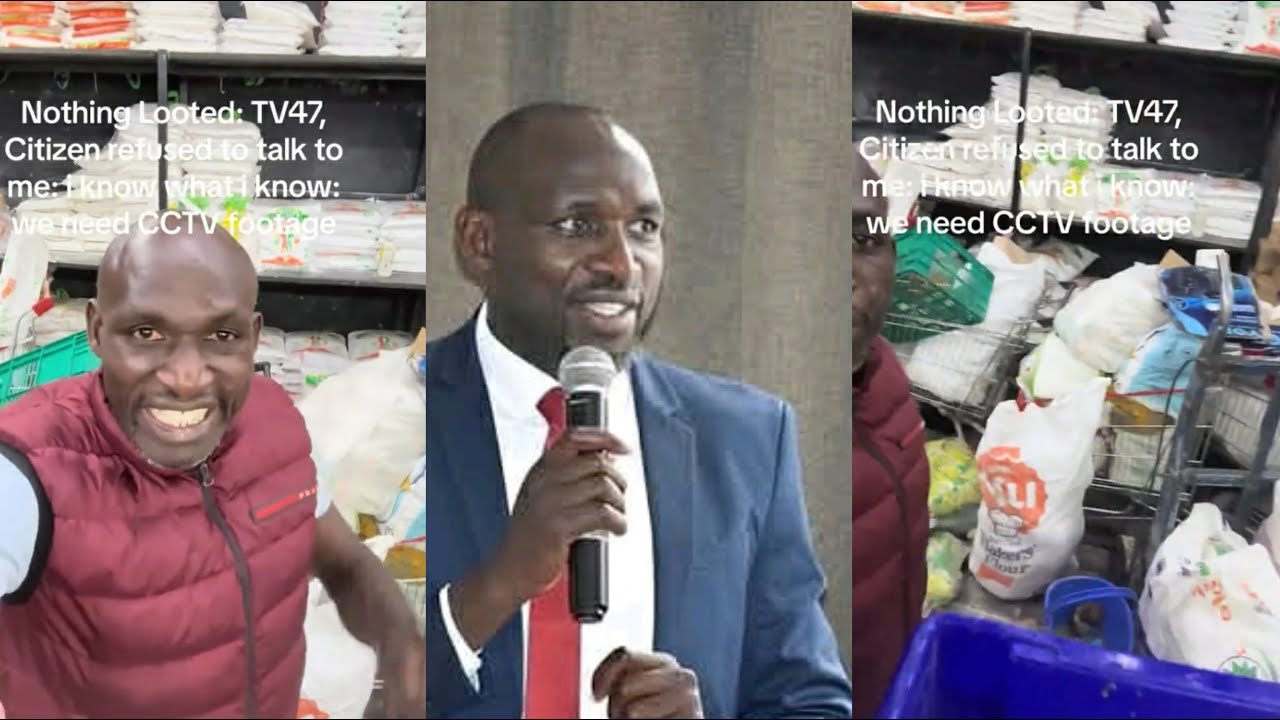 Watch Inside the OTC Quickmart supermarket /Fred Ogolla Reveals Police ...