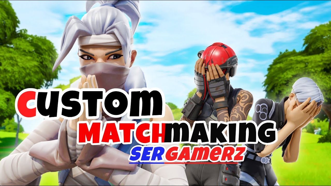 🔴EU CUSTOM MATCHMAKING !!!! LIVE SOLO/DUO/TRIO/SQUAD FORTNITE - YouTube