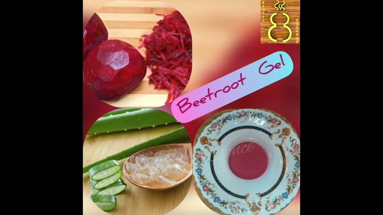 Beetroot Gel / Facial Gel / Glowing Skin - YouTube