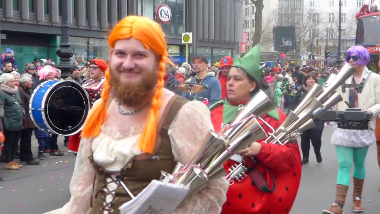 Karneval Berlin 2017 - YouTube