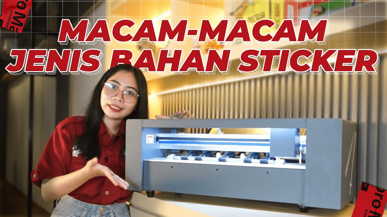 Macam-macam Bahan Sticker yang Harus Diketahui, Ada Stiker Anti Air ...