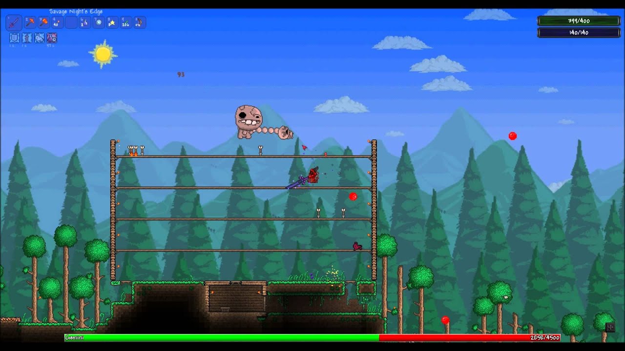 Terraria Modded - Necro Pack - Bindings of Terraria Boss Fight - Gemini ...