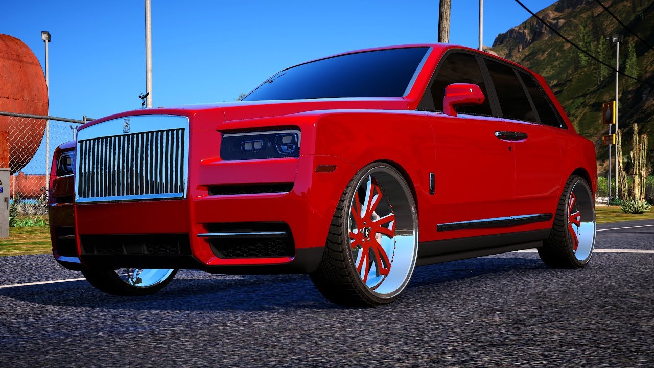 Rolls Royce Cullinan on AMANI forged wheels - GTA V DONK MODS - YouTube