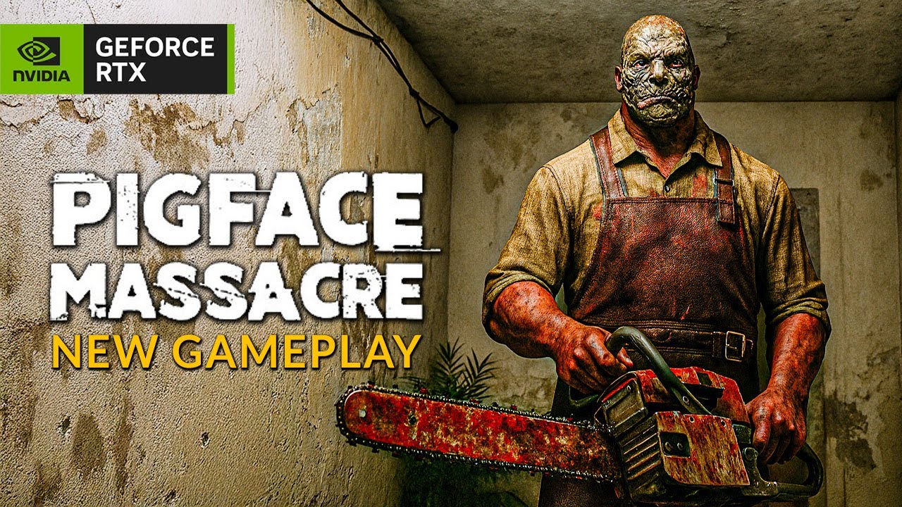 PIGFACE MASSACRE Gameplay Demo | New SURVIVAL HORROR like Outlast ...