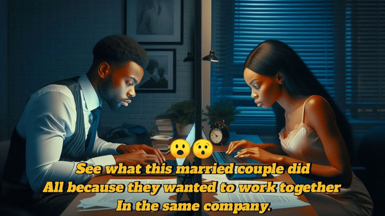 😮😯See what this married couple did all because they wanted to work in ...