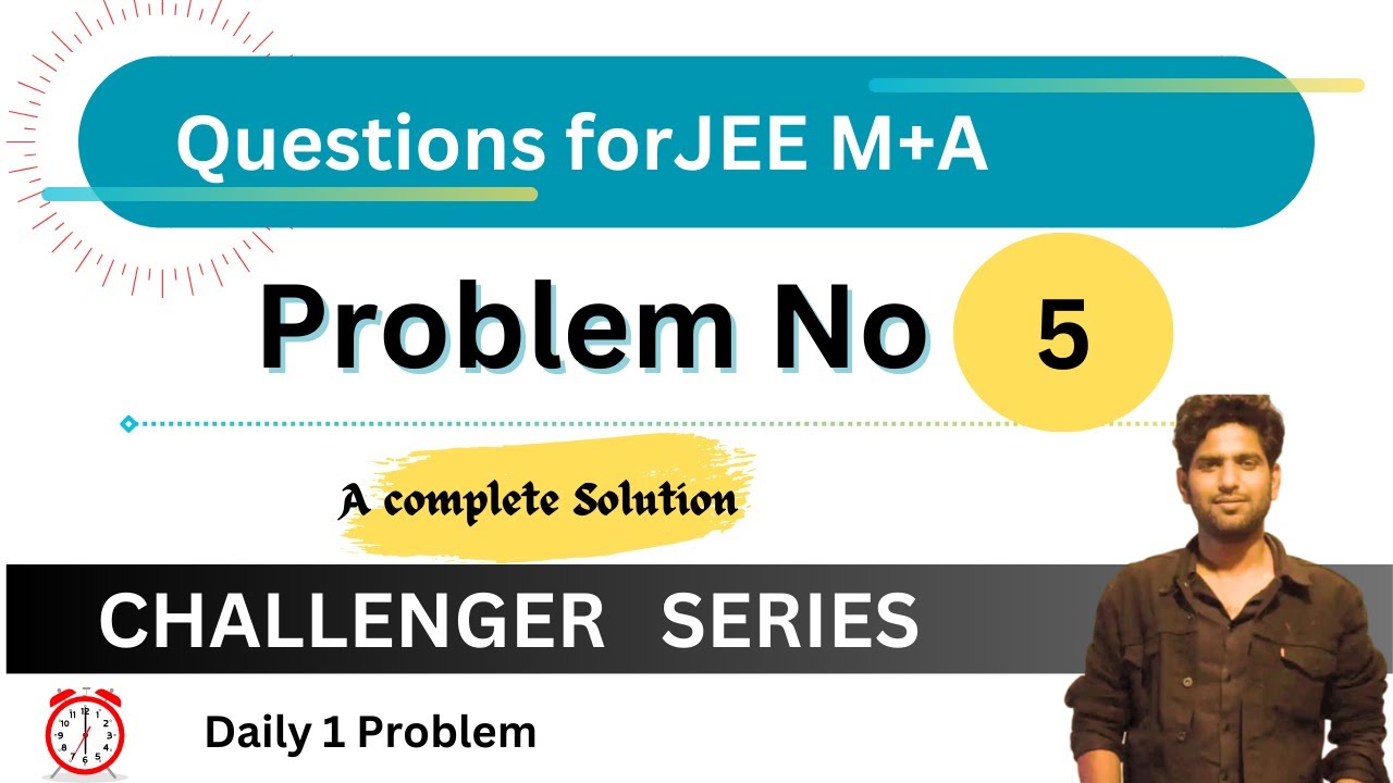 CHALLENGER PROBLEM || JEE ADVANCED 2024 || CONFIDENCE BOOSTER || SEQUENCE AND SERIES - YouTube