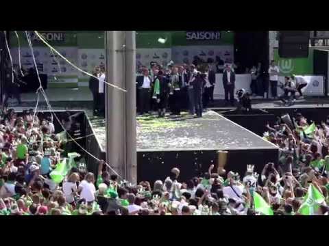VFL Wolfsburg DFB Pokal - Empfang und Pokalfeier in Wolfsburg