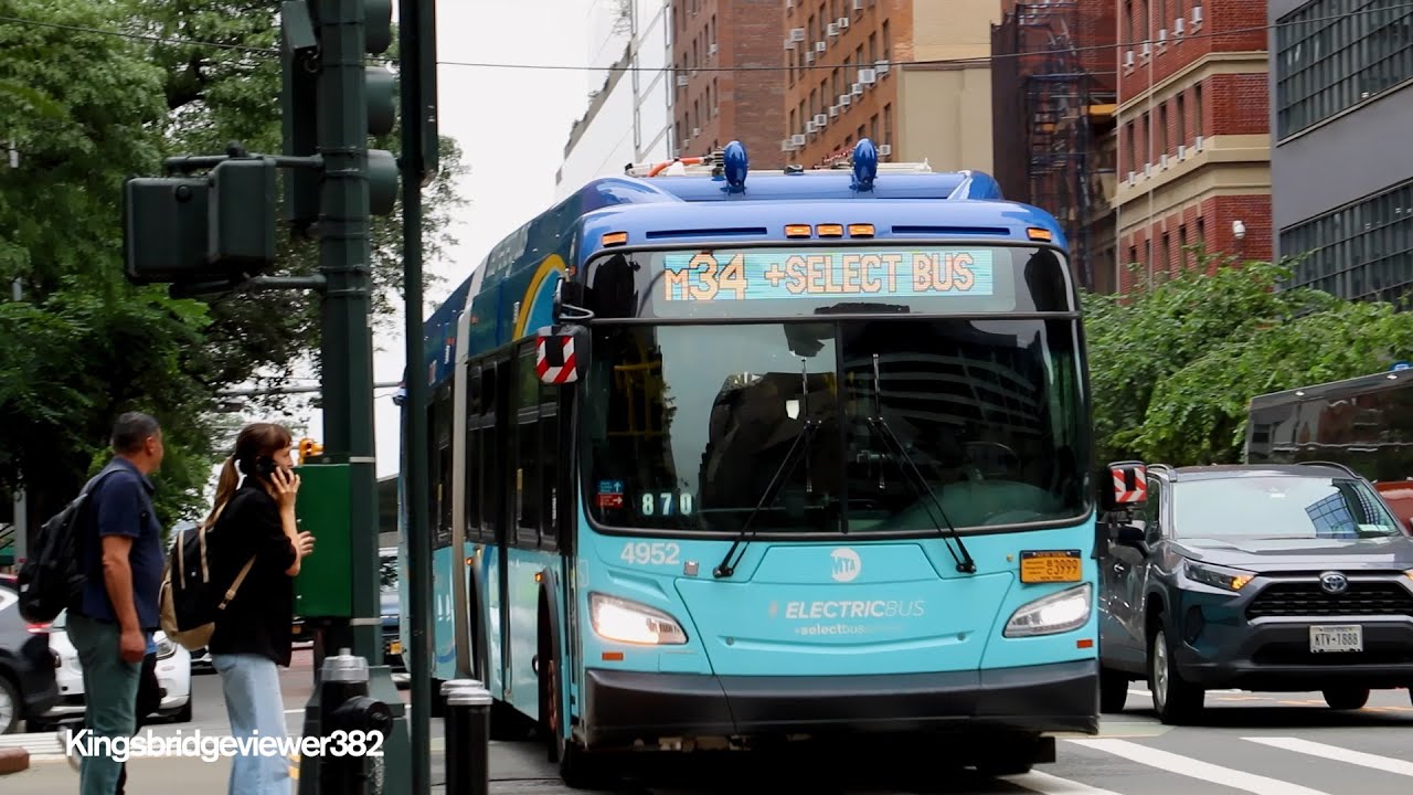 MTA New York City Bus: 2019 New Flyer XE40 Xcelsior CHARGE Articulated ...