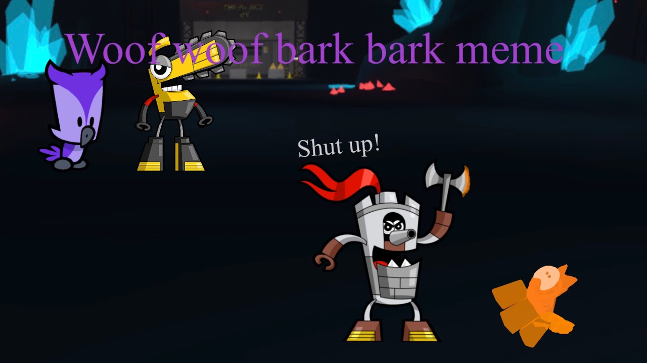 Woof woof bark bark meme{kaiju paradise} (chapter 2) - YouTube