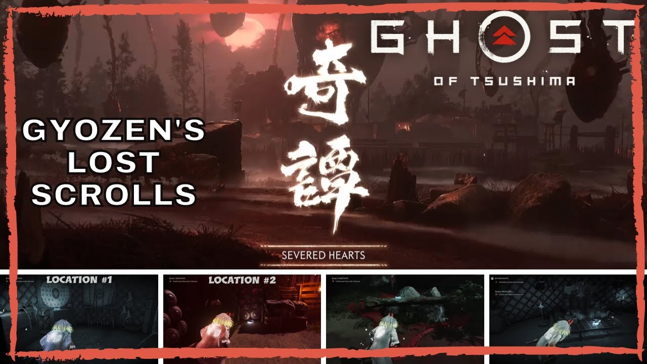 Ghost of Tsushima Legends Severed Hearts - Gyozen's Lost Scrolls ...