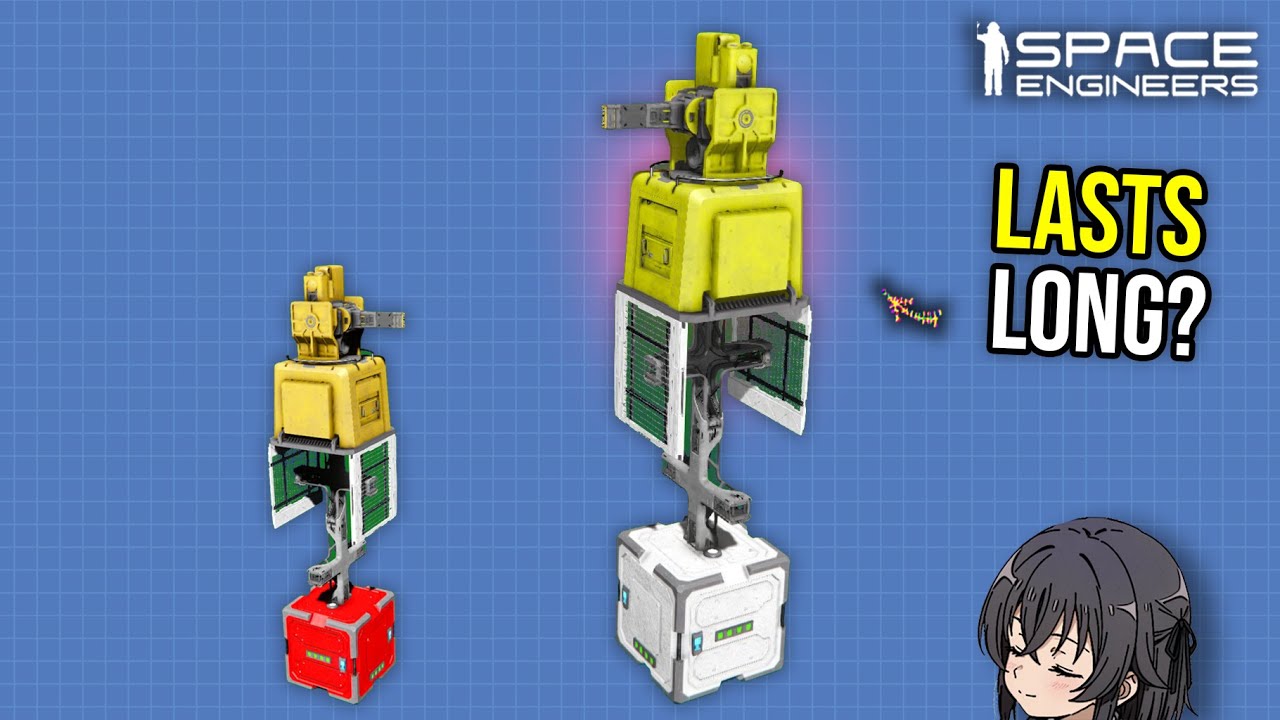 How Long Can Gatling Turret Last Without Conveyor? Space Engineers ...
