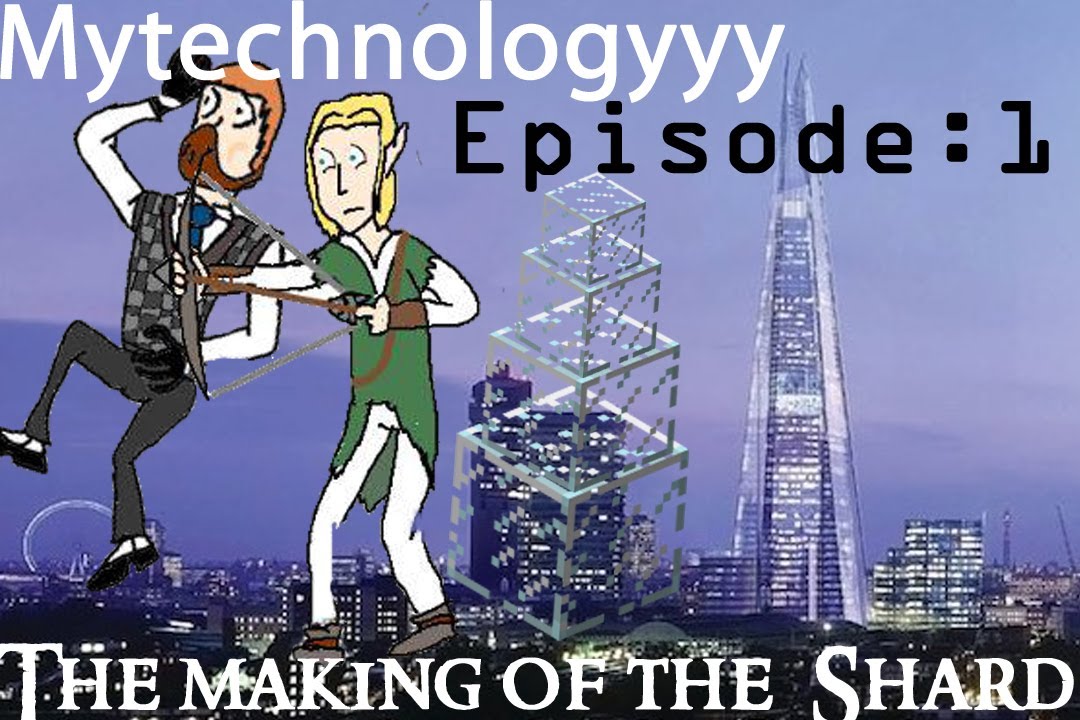 The building of the Shard part 1 - Minecraft - YouTube