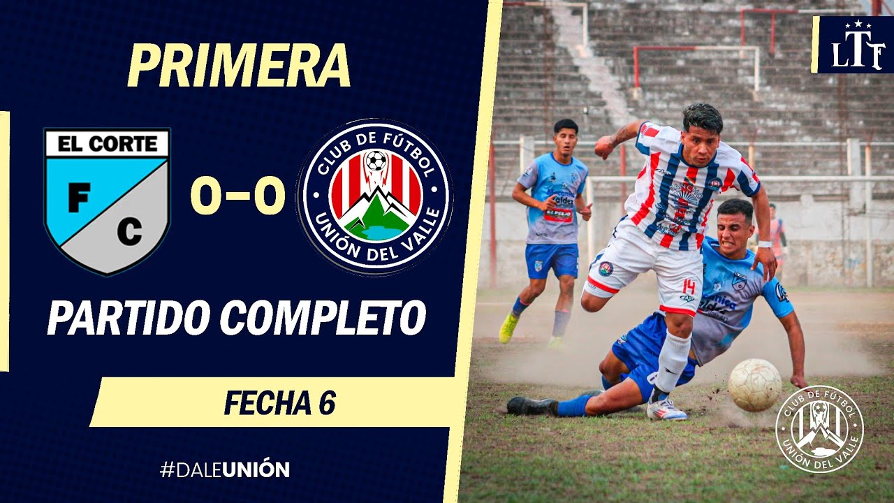 Primera División: El Corte FC 0 - Unión del Valle 0 - YouTube