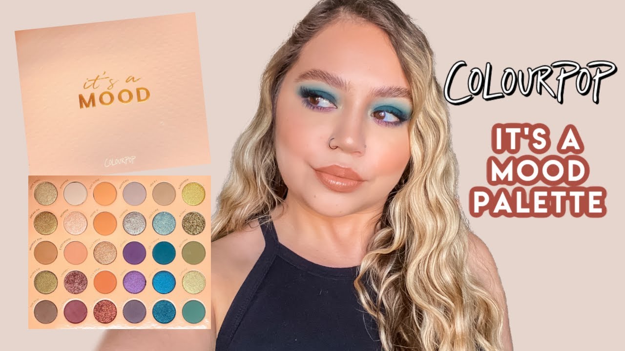COLOURPOP IT'S A MOOD PALETTE | SWATCHES, REVIEW + TUTORIAL ...