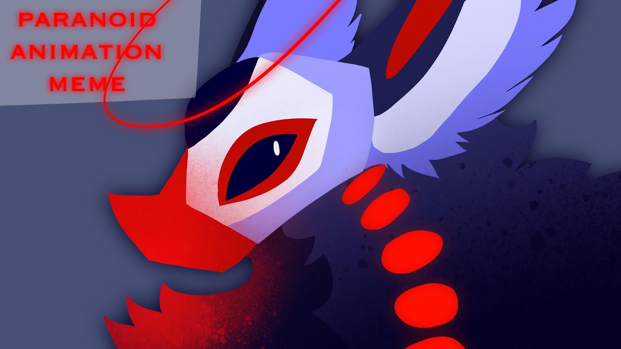 paranoid meme /cratures of sonaria oc/ (flipaclip) - YouTube