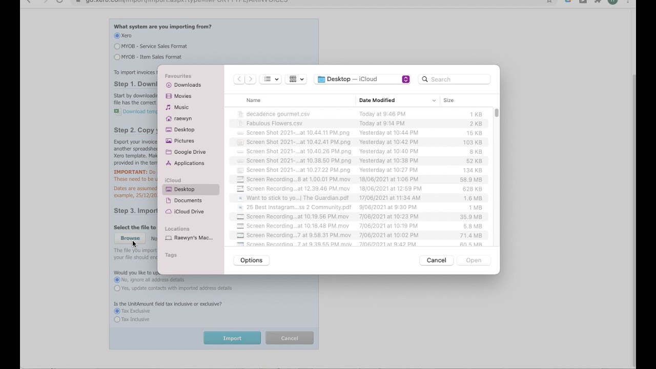 Importing accounts receivable in xero - YouTube