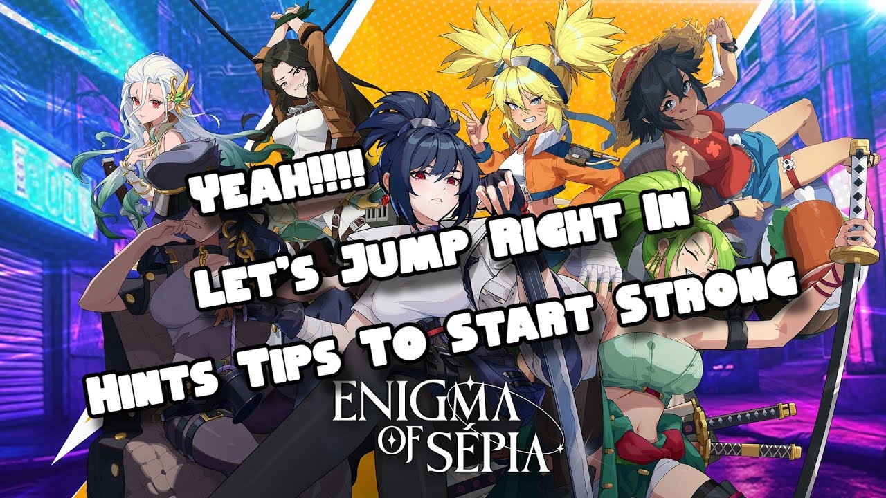 Enigma of Sepia Global Live Let's Dive In Hints Tips To Progress Fast Plus Codes In Description ...