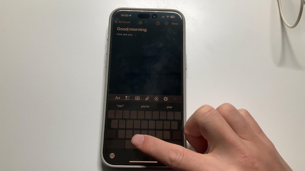 Steps to Enable and Use the Virtual Trackpad on Your iPhone - YouTube