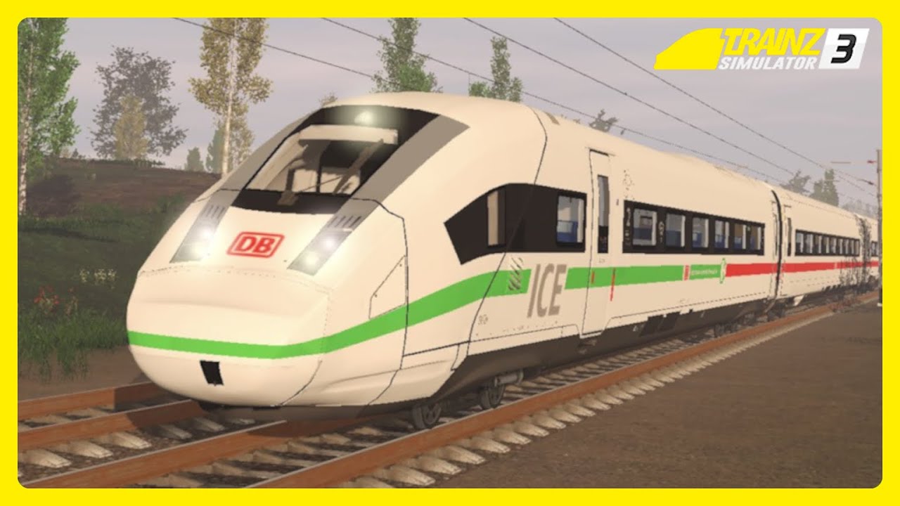 German high speed! | Trainz Simulator 3 ICE 4 review - YouTube