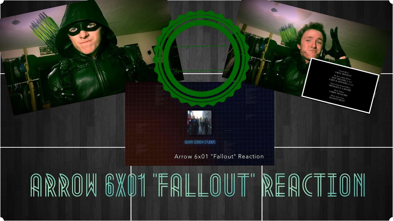 Arrow 6x01 "Fallout" REACTION!!! HOOD UP!! - YouTube