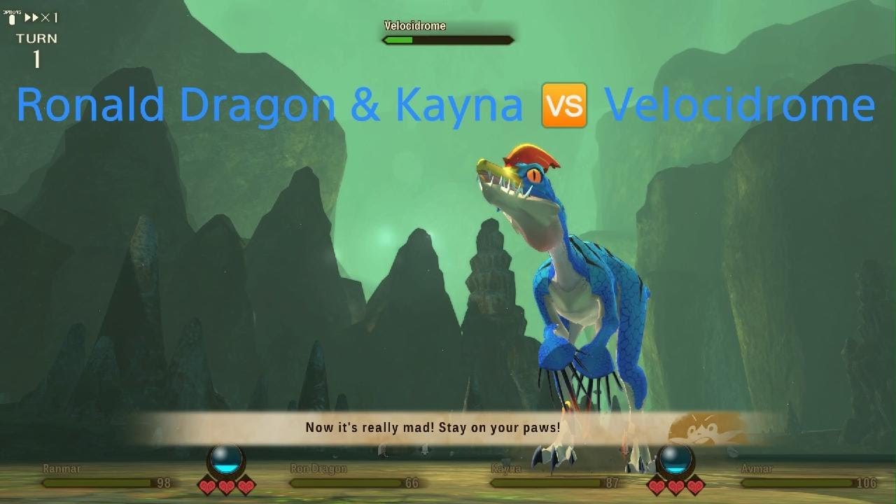 MONSTER HUNTER STORIES 2: WINGS OF RUIN_Ronald Dragon & Kayna 🆚 Wild ...