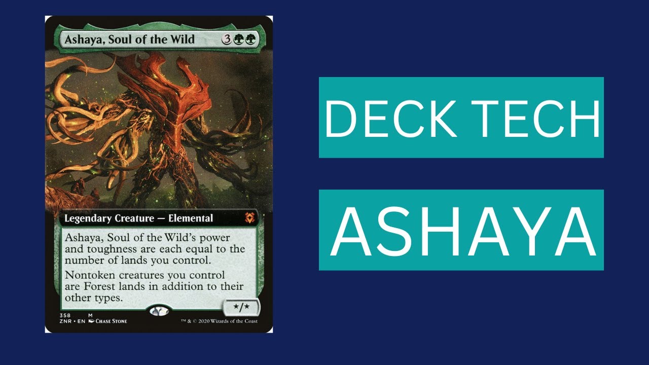 EDH Deck Tech: Ashaya (ft. Paul) - YouTube