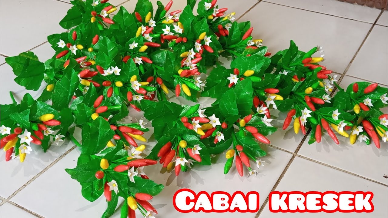 Cara Membuat Cabai Dari Kresek || How To Make Chili From Crackle - YouTube