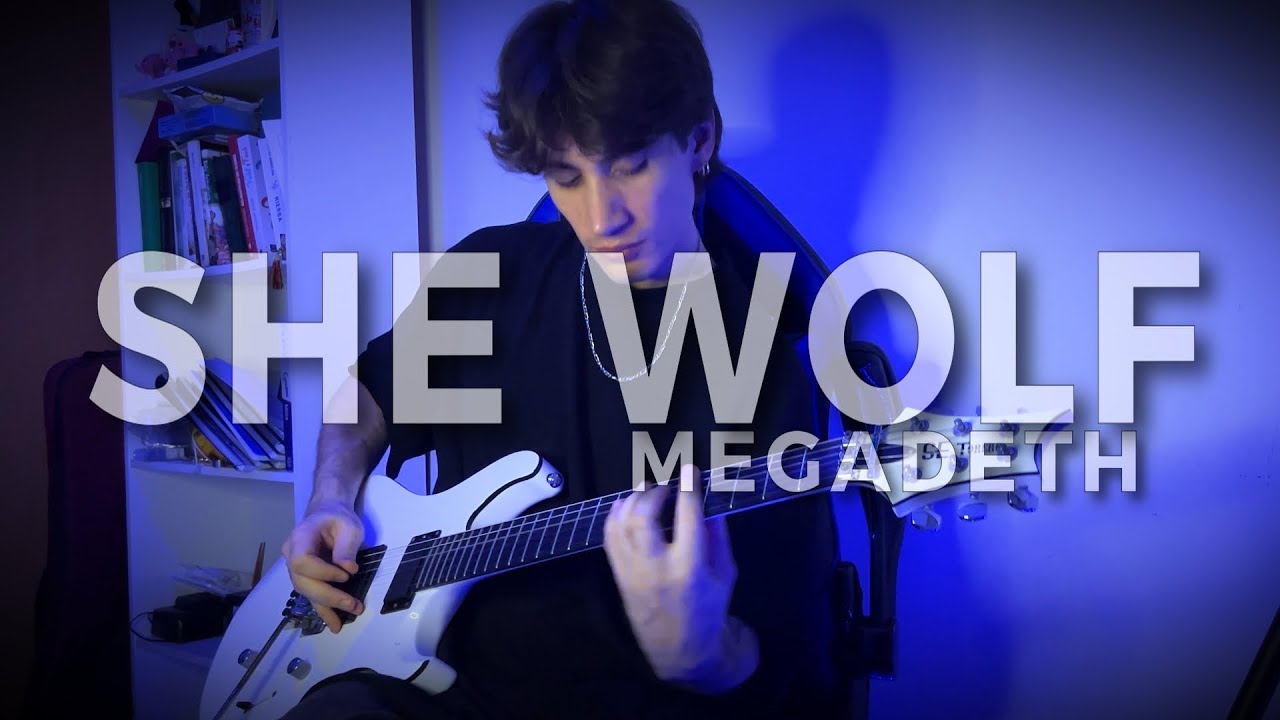 She Wolf - Megadeth - Guitar Cover - YouTube